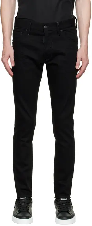Dsquared2 Logo-patch Slim-fit Jeans