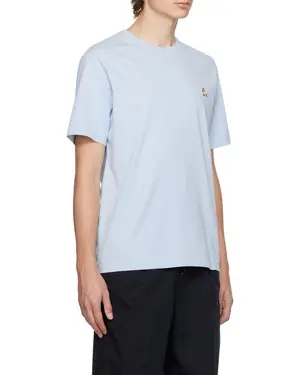 Maison Kitsuné Fox Patch Crewneck T-shirt