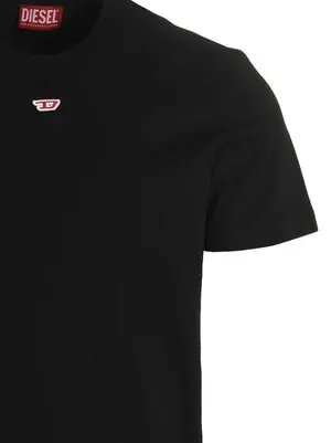 DIESEL® T-diegor-d Logo-patch Crewneck T-shirt