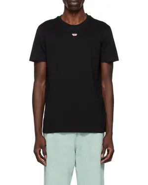 DIESEL® T-diegor-d Logo-patch Crewneck T-shirt