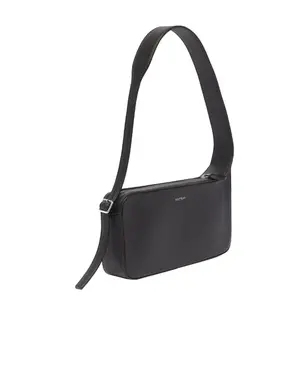 COURREGES Courrèges Logo Printed Zip-up Shoulder Bag