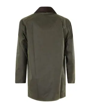 Barbour Press-stud Fastened Straight Hem Coat