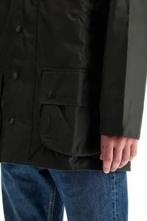 Barbour Press-stud Fastened Straight Hem Coat