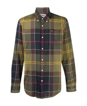 Barbour Checked Long-sleeved Shirt