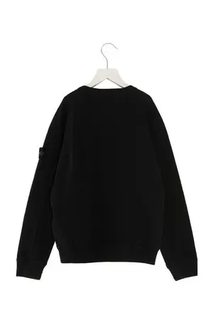 Stone Island Logo Badge Sweatshirt