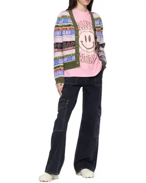 GANNI Smiley T-shirt