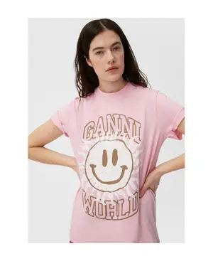 GANNI Smiley T-shirt