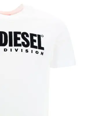 DIESEL® Logo Detailed Crewneck T-shirt