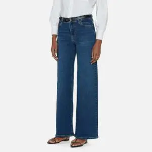 FRAME High Waist Denim Trousers