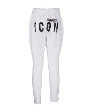 Dsquared2 Logo Printed Drawstring Track Pants