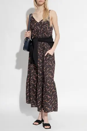 A.p.c. Floral-print Midi Dress
