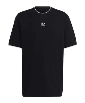 Adidas Originals Rekive Logo Embroidered T-shirt - Black