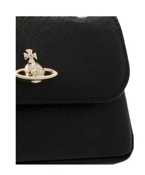 VIVIENNE WESTWOOD Logo-plaque Leather Bag