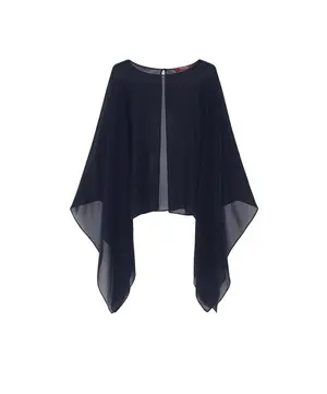 Max Mara Round Neck Shawl With Back Cutout Detail - No