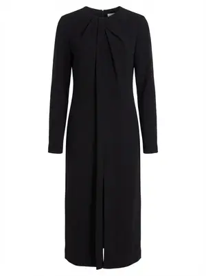 Gucci Split Twisted Maxi Dress - Black