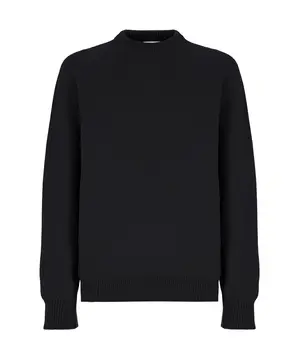 LANEUS Knitted Jumper - Black