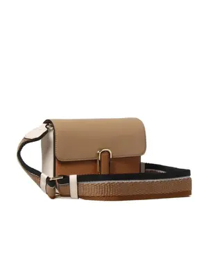 Marc Jacobs Logo Plaque Chained Shoulder Bag