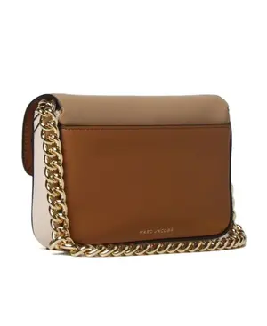 Marc Jacobs Logo Plaque Chained Shoulder Bag