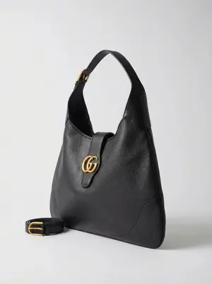 Gucci Aphrodite Large Shoulder Bag - Black