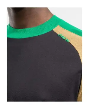 Marni Colour-block Cotton Sweatshirt