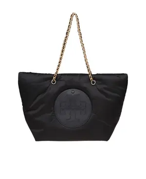 Tory Burch Logo Patch Padded Tote Bag