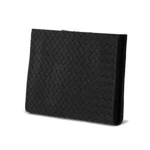 Bottega Veneta Woven Zip Clutch Bag