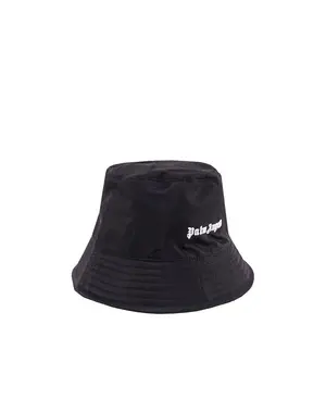 Palm Angels Logo-detailed Bucket Hat