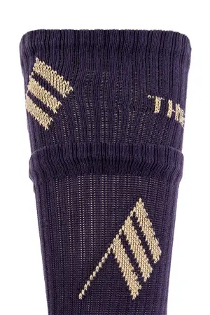 Attico Logo Intarsia Socks