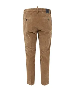 Dsquared2 Cropped Corduroy Trousers