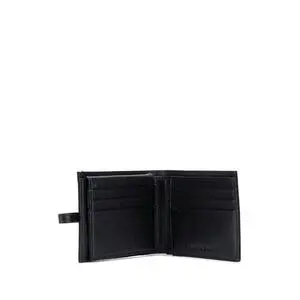 Emporio Armani Textured Leather Wallet Card Holder