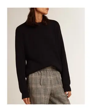 GOLDEN GOOSE Crew Neck Knitted Jumper