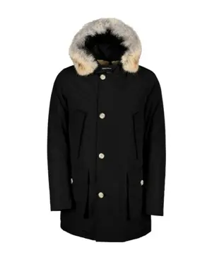 Woolrich Logo Parker Down Jacket