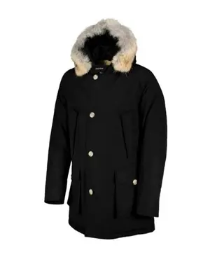 Woolrich Logo Parker Down Jacket