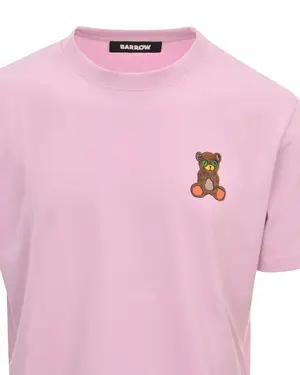 BARROW Teddy Bear Printed Crewneck T-shirt