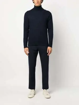LARDINI Fine-knit Roll-neck Jumper