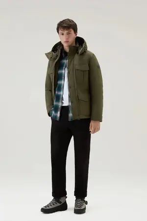 Woolrich Hooded Down Jacket