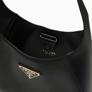 Prada Logo-triangle Curve-edge Shoulder Bag