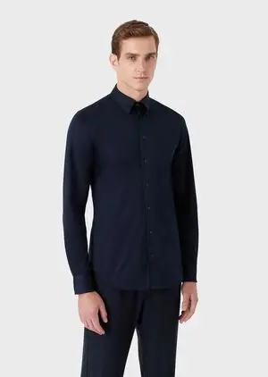 Giorgio Armani Single-breasted Long-sleeved Shirt