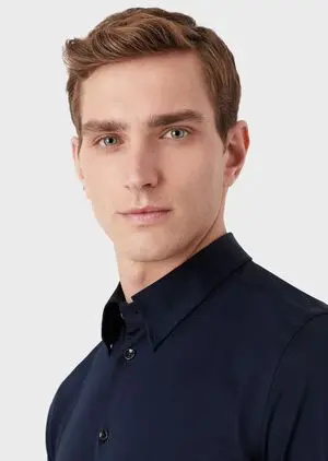 Giorgio Armani Single-breasted Long-sleeved Shirt