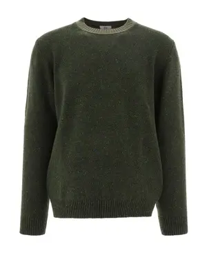 Woolrich Panelled Wool Jumper
