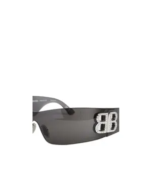 Balenciaga Bb-rivet Oversized Sunglasses