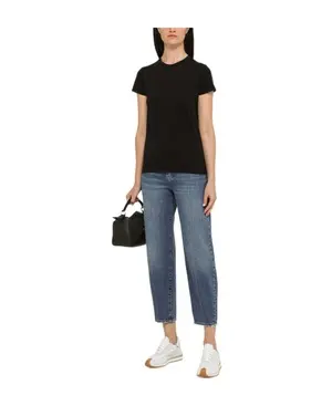 Vince Round-necked T-shirt - Black