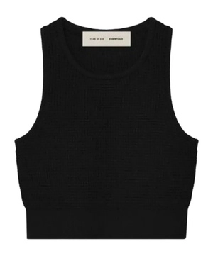 Fear Of God Waffle Crop Performance Top