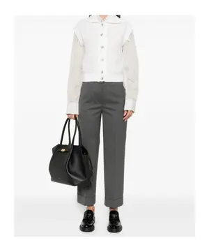 Peserico Cuffed Trousers