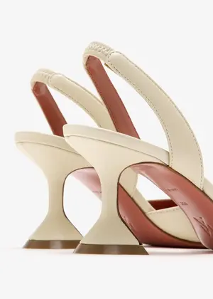 Amina Muaddi Pointed-toe High-heeled Sandals