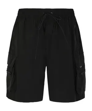 REPRESENT Drawstring Bermuda Shorts - Black