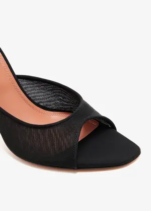 Amina Muaddi Open-toe High-heeled Sandals