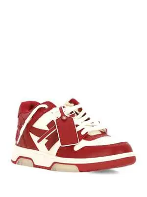 Off-White Out Of Office" Lace-up Sneakers - Red