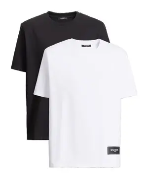 Balmain Pack Of 2 Vintage T-shirts - White