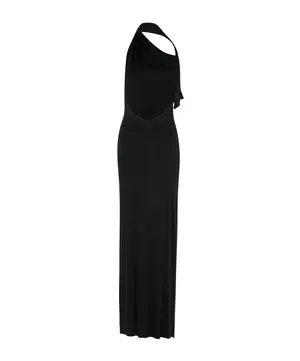 Khaite Asymmetrical Pendant Long Skirt